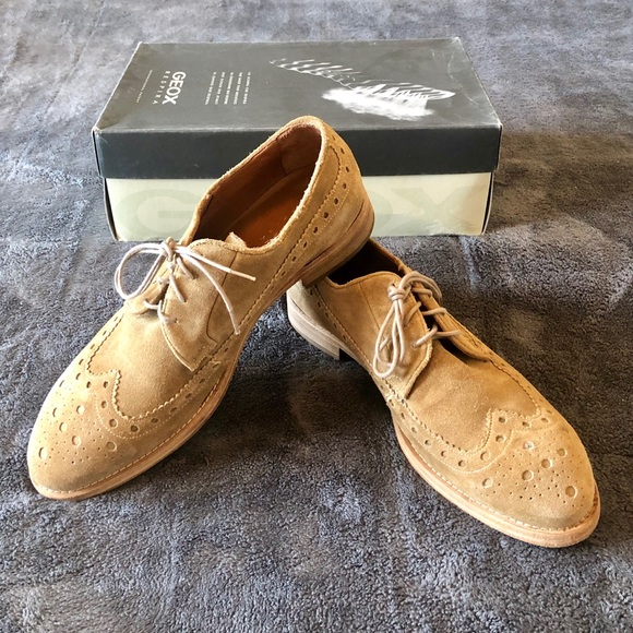 Geox | Shoes | Geox Suede Oxfords | Poshmark
